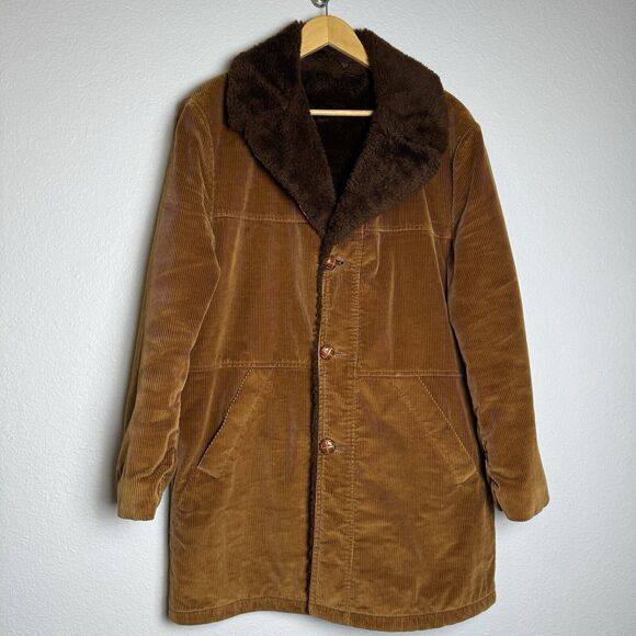 Sears | Jackets & Coats | Vintage Coat 7s Sears Corduroy Jacket Size ...